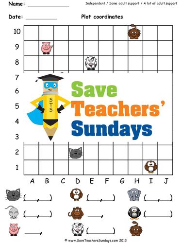 Coordinates Ks1 Worksheets Lesson Plans Powerpoint And Plenary