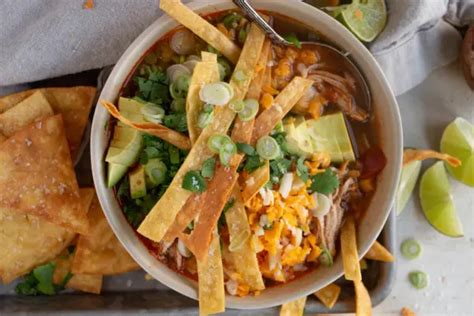 Copycat Panera Chicken Tortilla Soup Recipe Naznins Kitchen