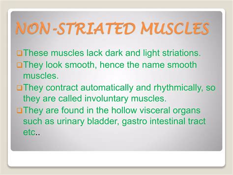 Muscular Tissue Ppt