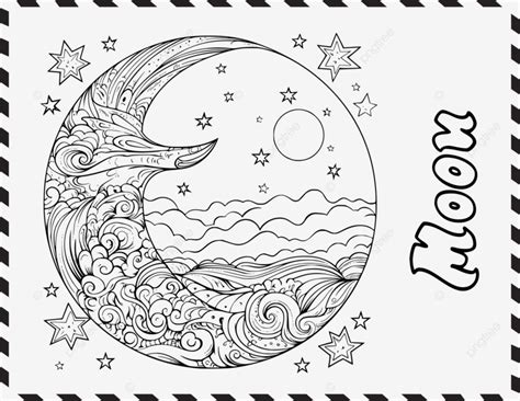 Desenhos De Meia Lua Para Colorir Desenhos De Damasco Para Colorir E
