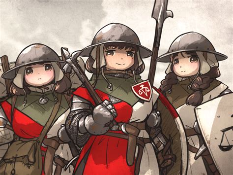 Sister At Arms Chunky Sister And Front Braid Sister Ordo Mediare