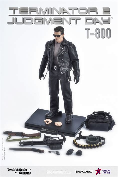 Терминатор T-800 фигурка 1/12: купить фигурку Арнольда Шварценеггера ...