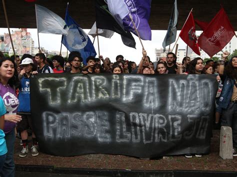 Manifestação Contra O Aumento Da Tarifa Do Transporte Agência Brasil