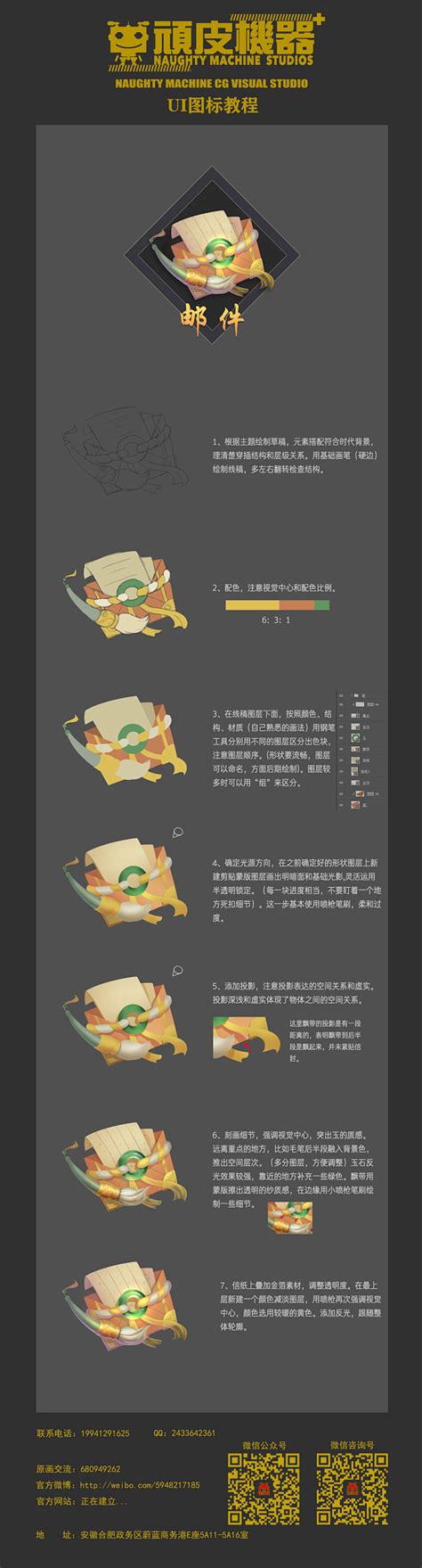 邮件图标教程