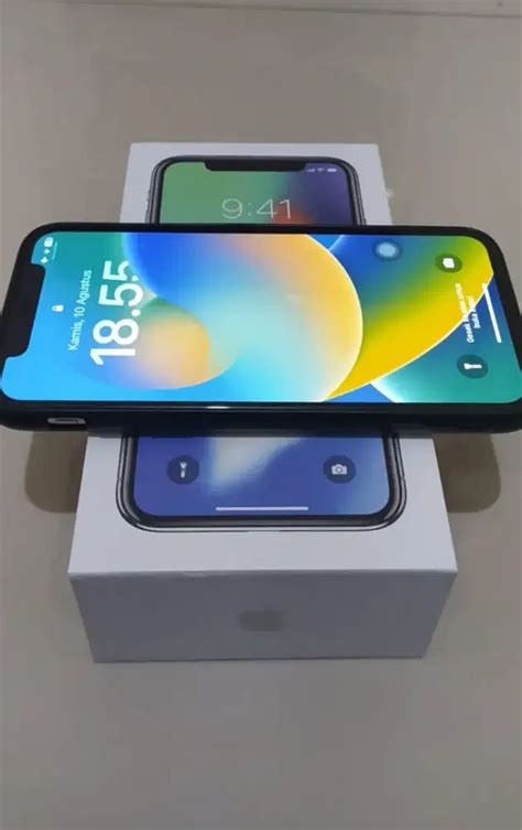Iphone X 256 Ex Ibox Handphone 907852353