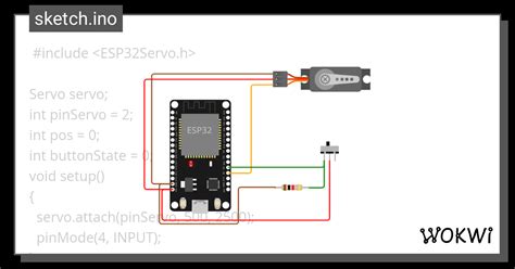Servo1 Wokwi Esp32 Stm32 Arduino Simulator