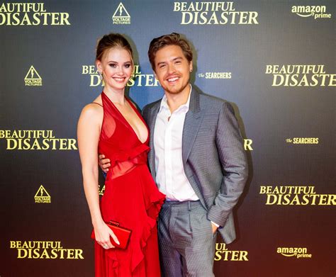 Dylan Sprouse Virginia Gardner Beautiful Disaster Premiere Pics J 14