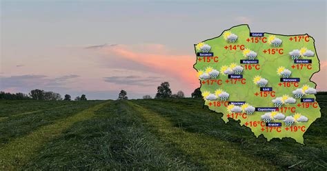 Przed nami ciepła noc Miejscami nie mniej niż 13 stopni POGODA