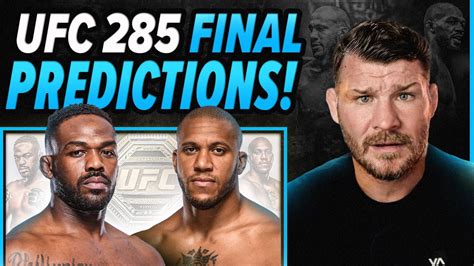 BISPING Predicts JON JONES Vs CIRYL GANE UFC 285 FINAL PREDICTION