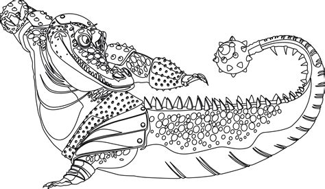 How To Draw Master Croc From Kung Fu Panda With Drawing Lesson Page 2