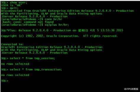 关于on commit preserve rows与on commit delete rows的测试 itcui 博客园