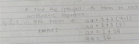 B Find The Nth Term Of The Given Geometric Sequence Below 1 2 6 18