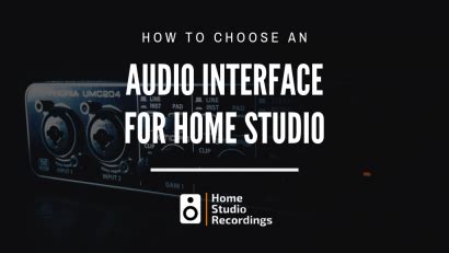 Audio Interface Buying Guide What Makes A Good One HSR