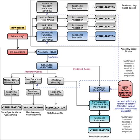 pipelines overview of the computational pipelines implemented in the