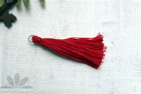 Craftyhope Diy Embroidery Floss Tassel