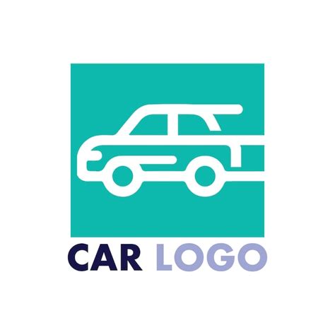 Création De Logo De Voiture Automatique Avec Silhouette Dicône De