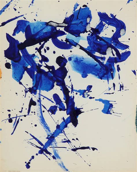 Sam Francis Untitled Lapis For Sale At 1stdibs