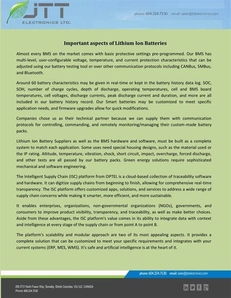 Ppt Important Aspects Of Lithium Ion Batteries Powerpoint Presentation Id Lithium