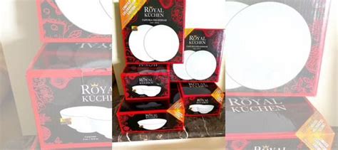 Костяной фарфор тарелки салатники Royal Kuchen купить в Москве