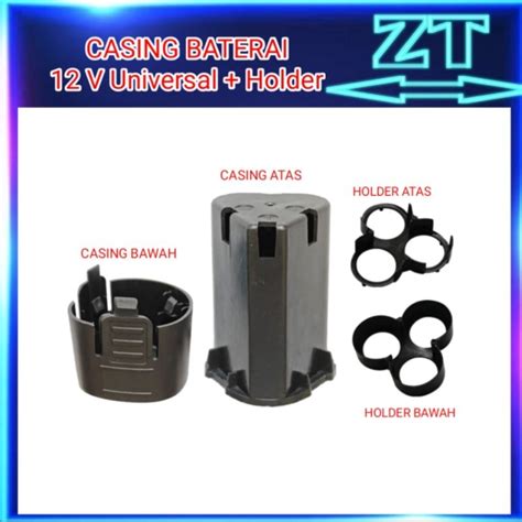 Jual Rumah Baterai 12 Volt Universal Holder 100 Baru Shopee Indonesia
