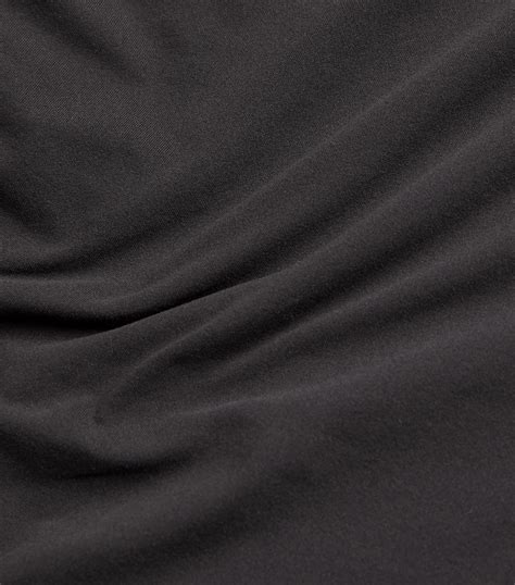 Skims Black Crew Neck Bodysuit Harrods Uk