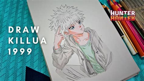 How To Draw Killua Step By Step From Hunter X Hunter ️ Youtube