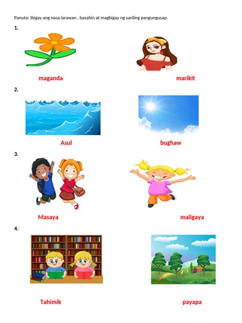 Panuto Pdf
