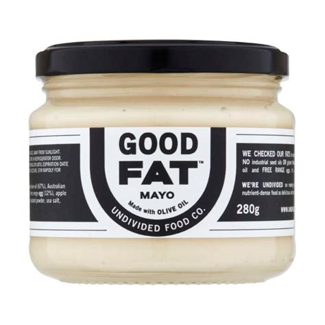 Buy Undivided Good Fat Mayo Jar 280g Coles