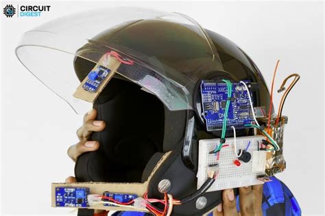 smart helmet using arduino