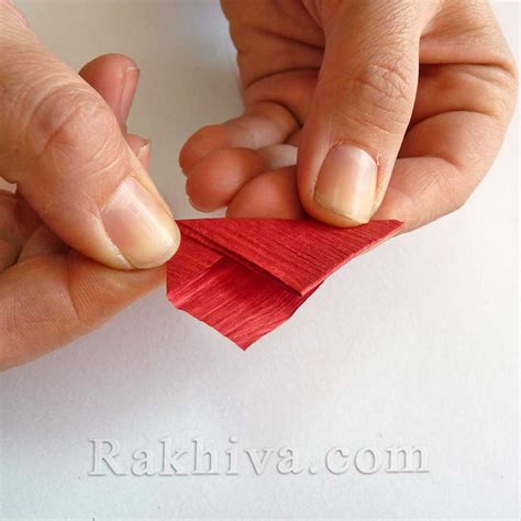 Сърце от панделка хартия Идея за подарък от нищо нещо как се прави