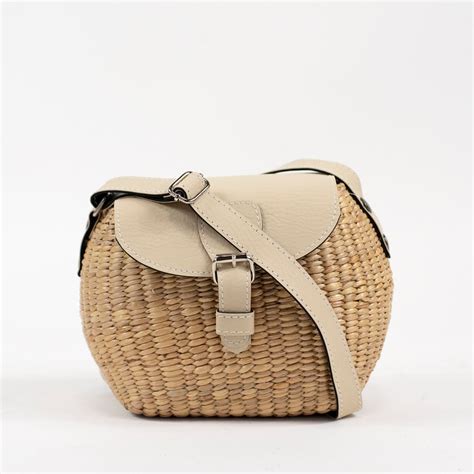 Handwoven Straw Bag Mini Straw Crossbody Purse Mini Straw Etsy