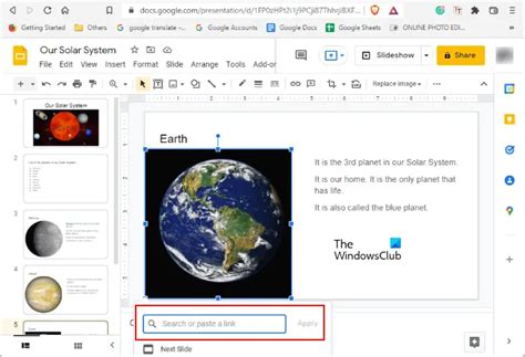 How To Add A Link In Google Slides