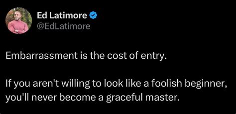 Embarrassment Is The Cost Of Entry Mandy Liu Lead Data Scientist Ex Meta