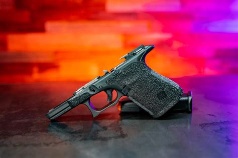 Custom Frame Texture Work For Glock Pistols TRIARC Systems
