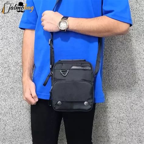 خرید و قیمت کیف دوشی اسپرت برزنتی کیف دستی دوشی مردانه برزنت مشکی و سبز