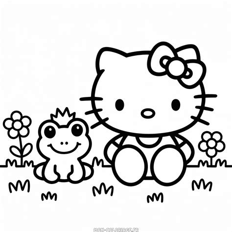Hello Kitty A Colorier Coloriage Enfant Hello Kitty Wwfjoo