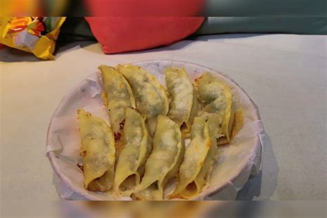 韭菜煎饺外酥里嫩牢记两不放保持韭菜原香 双11值此一BUY 美食 韭菜 美食