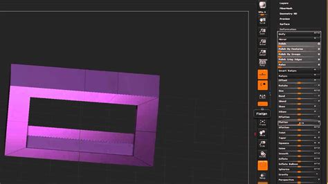 ZBRUSH 4R7 ZModeler Thickness Video Tip 2 YouTube