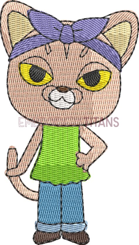 Puko Aggretsuko Free Machine Embroidery Design Download In Pes Jef Vp3 Formats