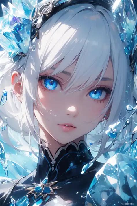 AI Art Snow Queen By V PixAI