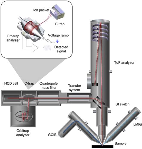 Schematic Of The Hybridsims Spectrometer With Tof And Orbitrap Mass