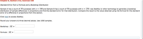 Solved Chapter 6 Section 3 CI Exercise 146 Public Chegg Com