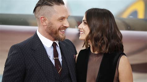Tom Hardy And Wife Charlotte Rileys Good News Away From Cameras Hello
