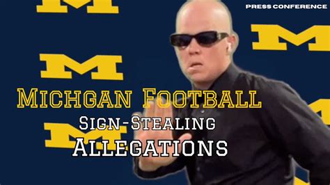 Michigan Sign Stealing Allegations Youtube