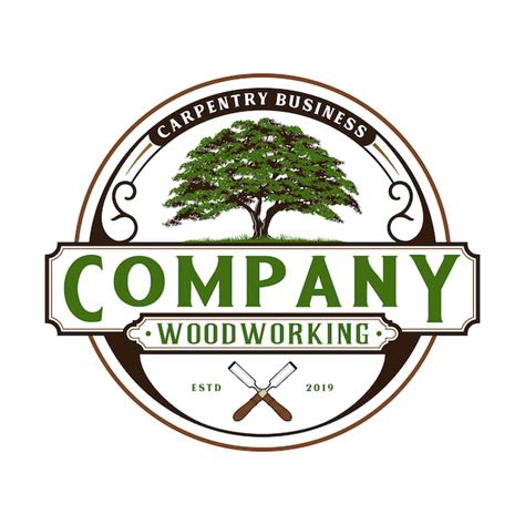 Premium Vector Emblem Rooted Tree Logo Design Big Tree In Circle