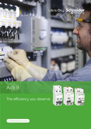 Acti 9 Catalog Schneider Electric