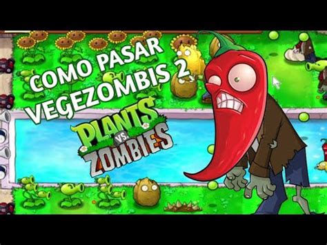 Plants Vs Zombies Minijuegos Como Pasar Vegezombis Youtube