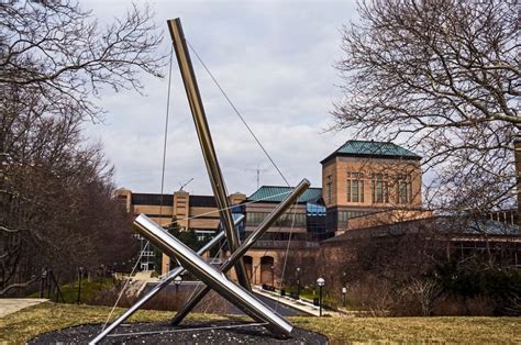 Stainless Steel Sculpture Indexer Ii By Kenneth Snelson