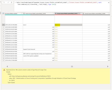 Transform Records In A List To Comma Values Power Query Enterprise