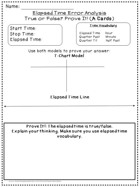 Elapsed Time Troubles Teaching In The Heart Of Florida Worksheets